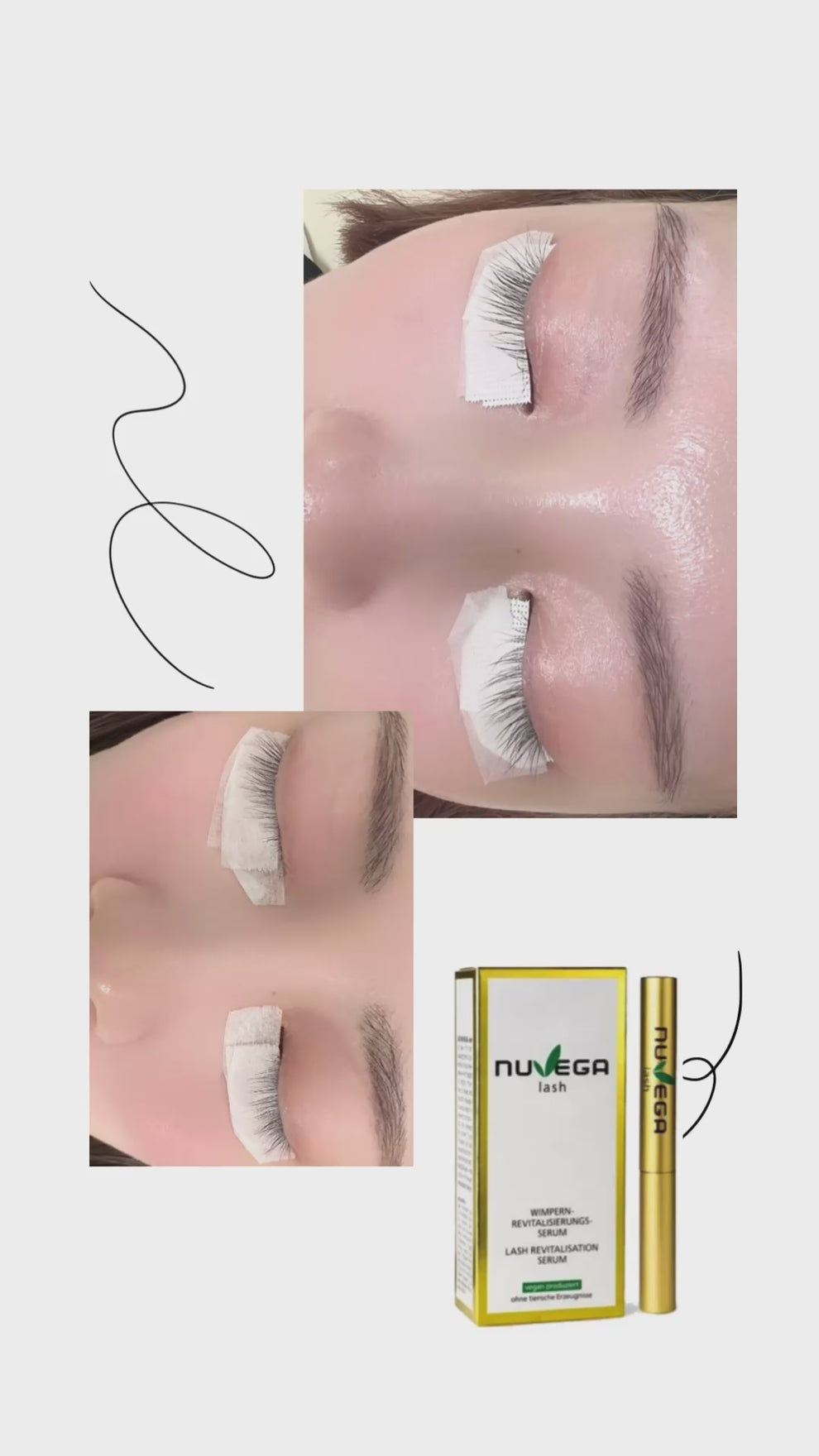 ヴィーガンまつ毛育毛剤【NUVEGA】ラッシュRセラム最高品質まつ毛美容液1ml – Lesherima Co.,Ltd.